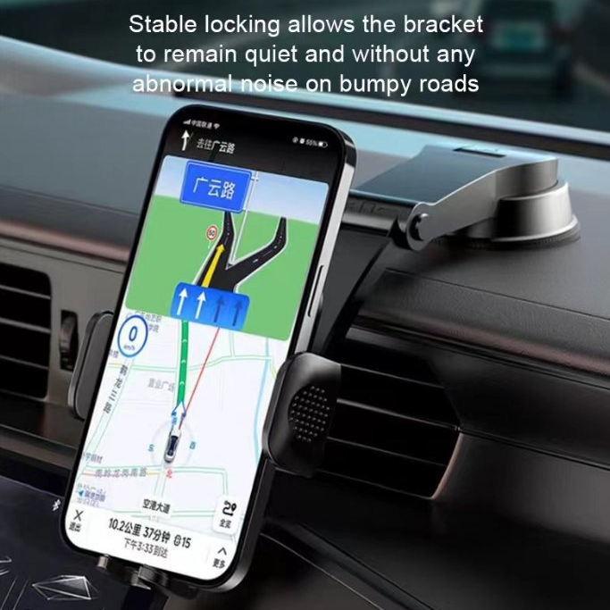 Abodos AS-TS622 Extendable Suction Cup Car Mount Holder 360 Degree Rotating Car Windshield ...