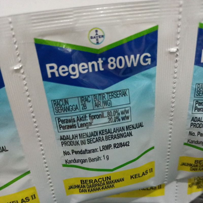 (1packet x1G) & (3packets x1G) PROMO Regent 80WG Fipronil 80% | Racun ...