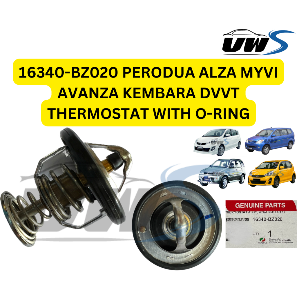 16340-BZ020 PERODUA ALZA MYVI AVANZA KEMBARA DVVT THERMOSTAT WITH O ...