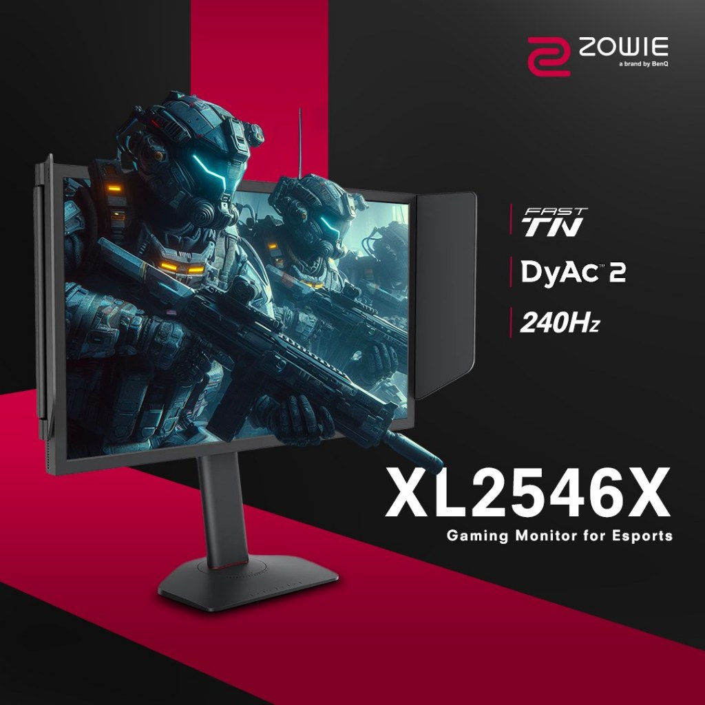 # ZOWIE XL2546X - 24.5" Full HD Fast TN 240Hz DyAc™ 2 Gaming Monitor ...