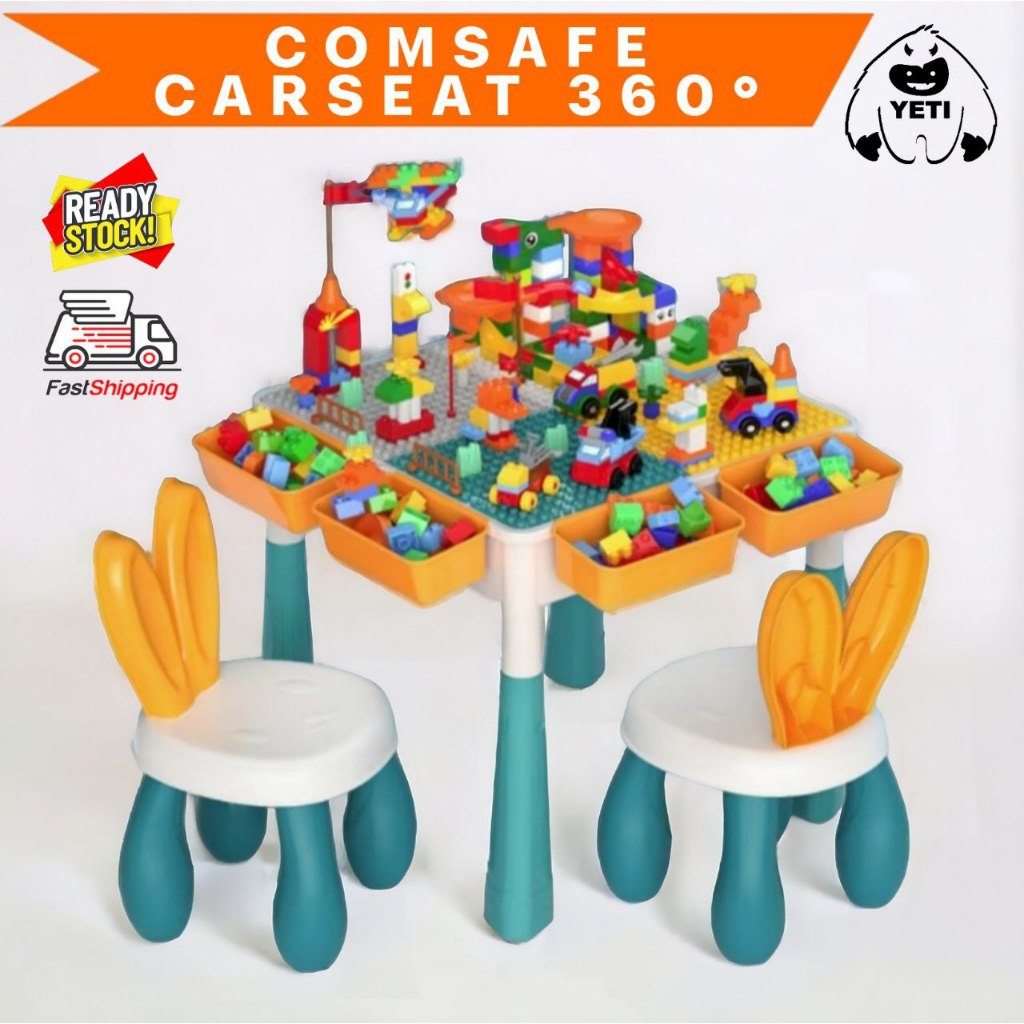 Multi-Function children play table blocks | Shopee Malaysia