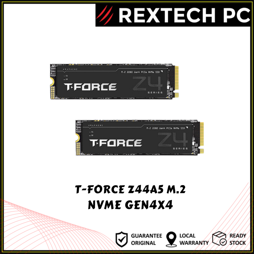 T-FORCE Z44A5 M.2 NVMe SSD GEN4X4 - 512GB/1TB | Shopee Malaysia