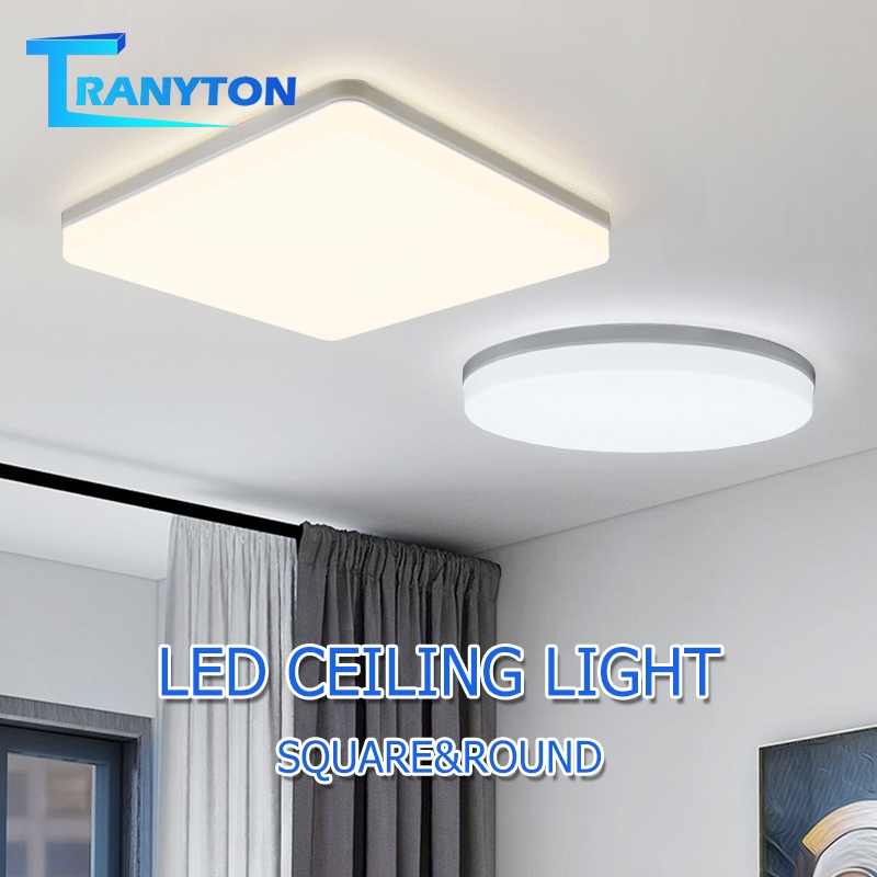 Modern LED Ceiling Light 240v 18W/24W/36W/48W Ceiling Lamp Acrylic ...