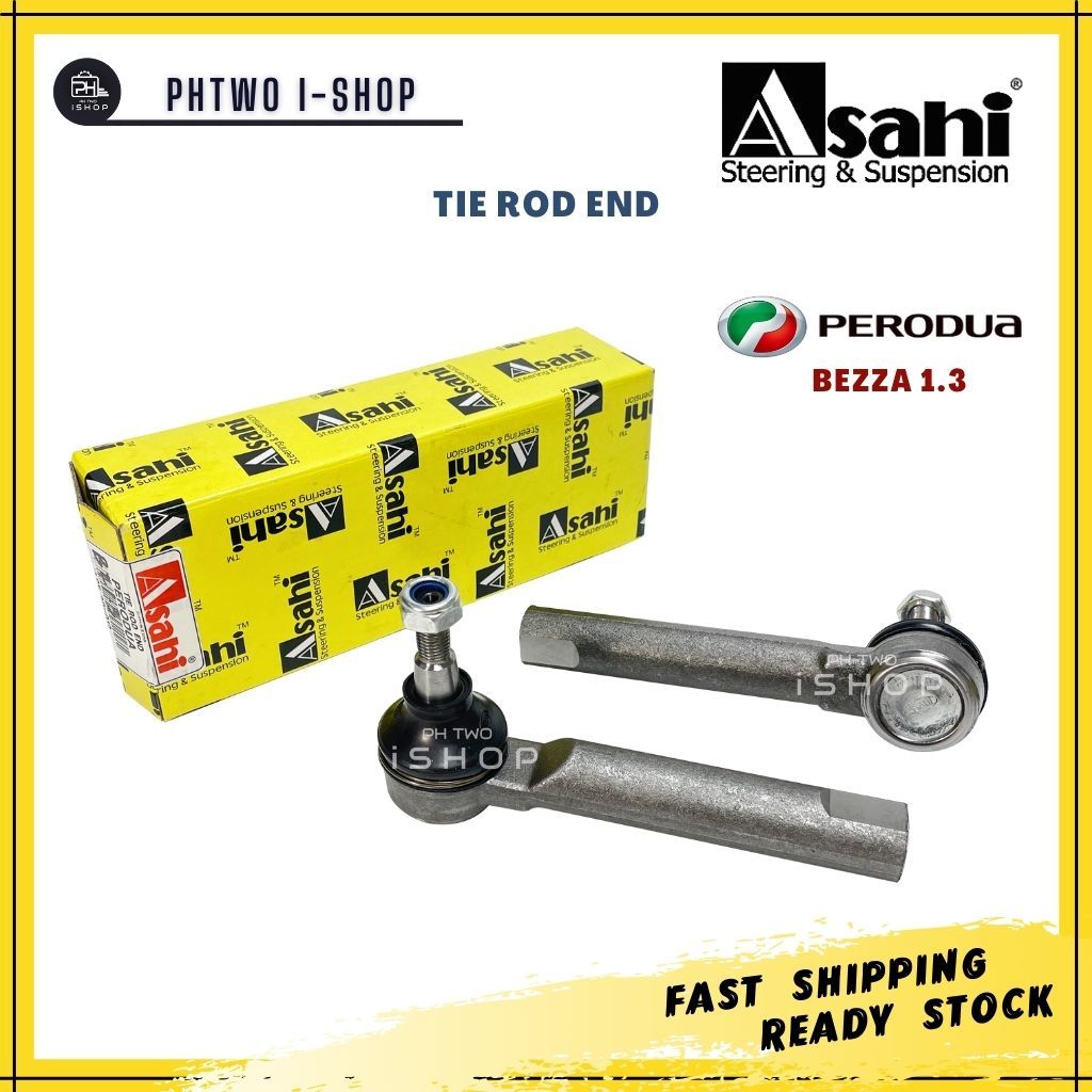 TIE ROD END - PERODUA BEZZA 1.3 ASAHI ASE 20-012 (45046-BZ160) (1 SET ...