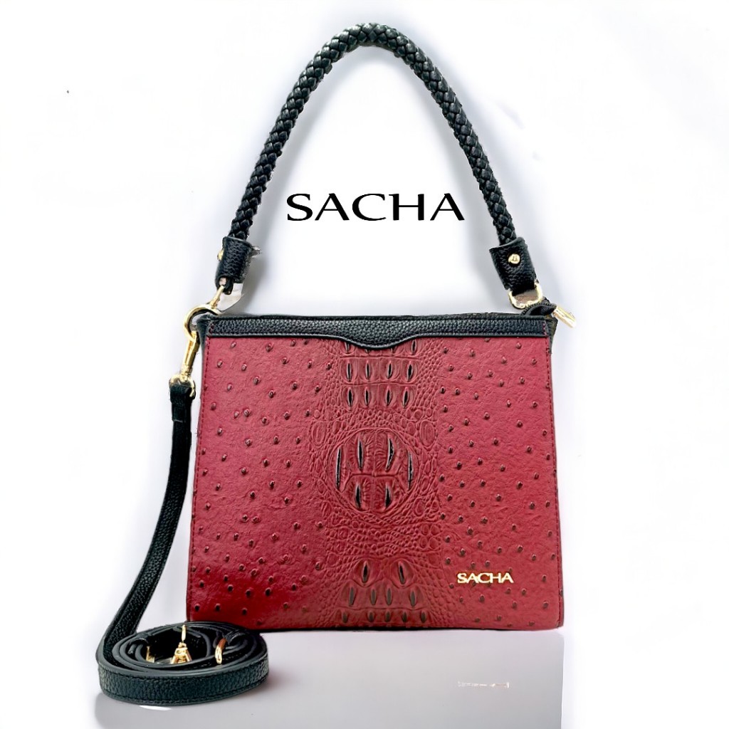 SACHA FASHION SHOULDER BAG / SLING BAG (2 Ways striped) | Shopee Malaysia