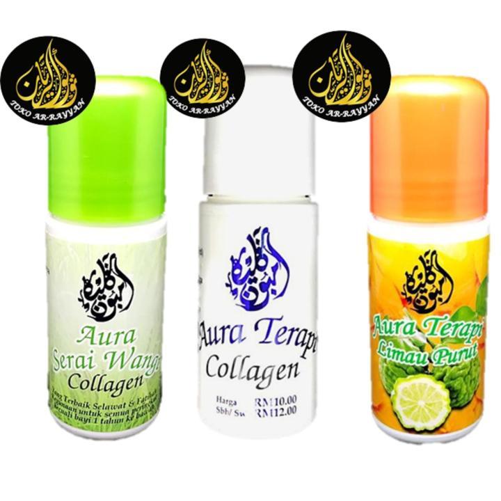 AURA TERAPI 3 IN 1 AURA SERAI COLLAGEN LIMAU PURUT LOGO BIRU AURA ...