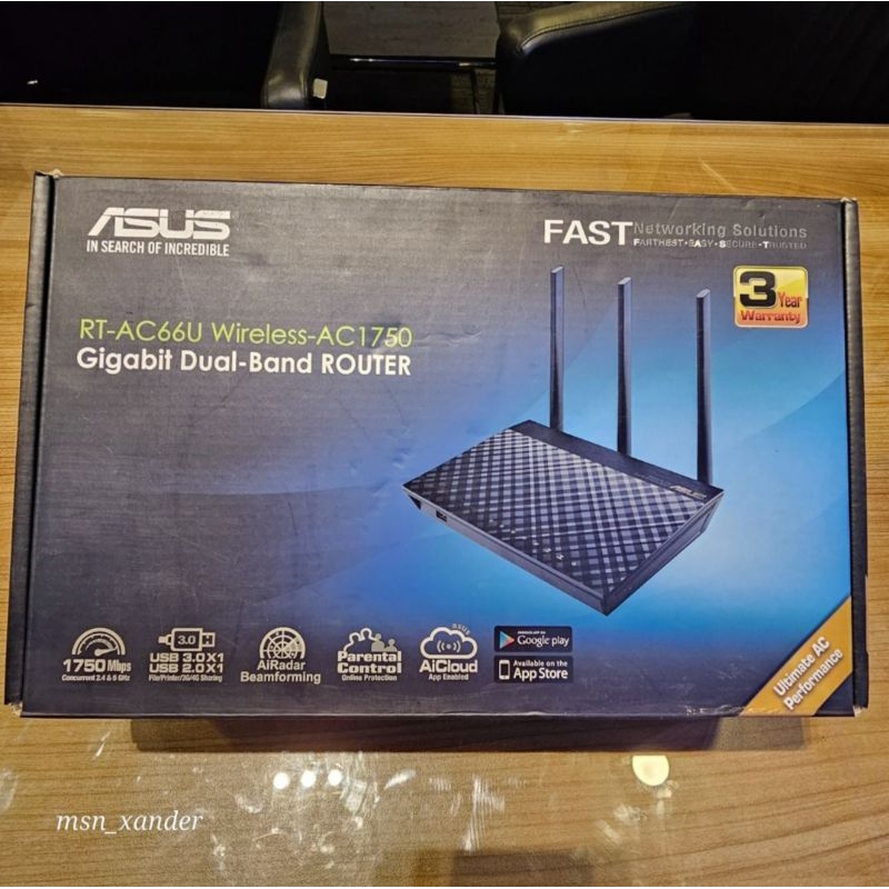 Asus Router RT-AC66U-B1 | Shopee Malaysia