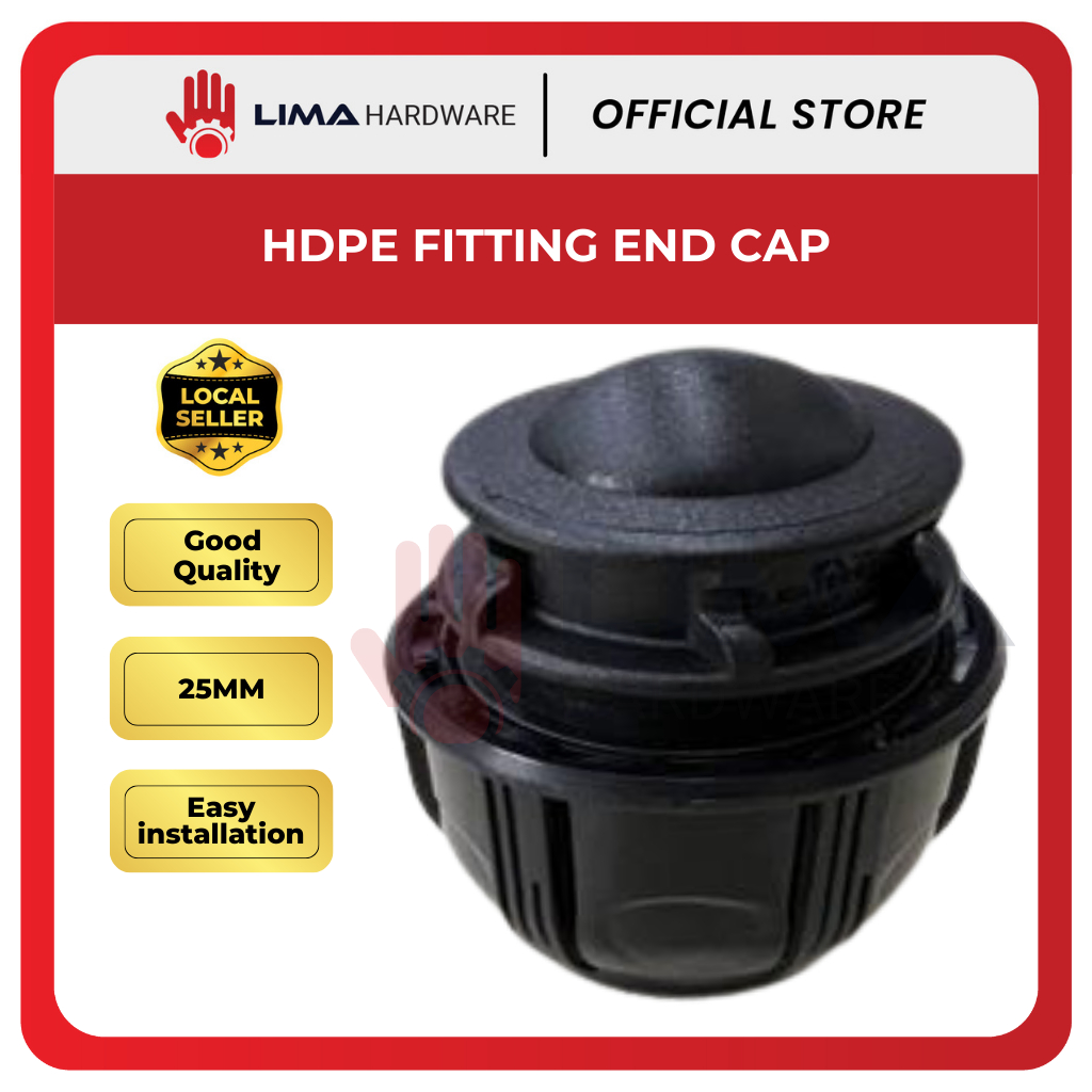 HDPE FITTING END CAP (25MM) | Shopee Malaysia