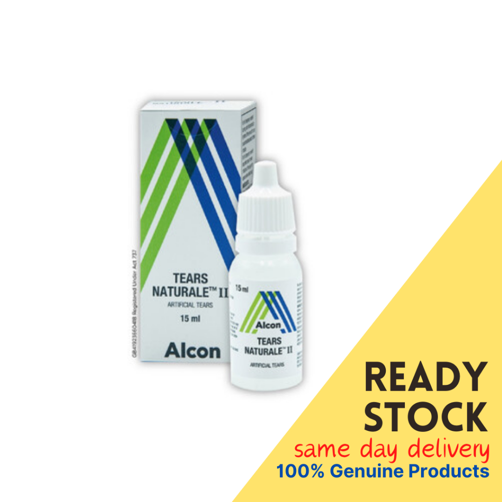 ALCON Tears Naturale II Eye Drops 15ml | Shopee Malaysia