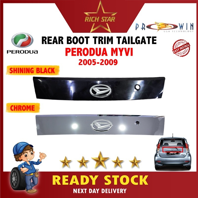 PERODUA MYVI OLD(05-10)TAIL GATE/REAR TRUNK/BOOT/BELAKANG/GARNISH ...