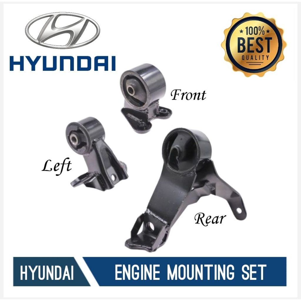 HYUNDAI ATOS 1.0 (1997-2010) ENGINE MOUNTING SET | Shopee Malaysia