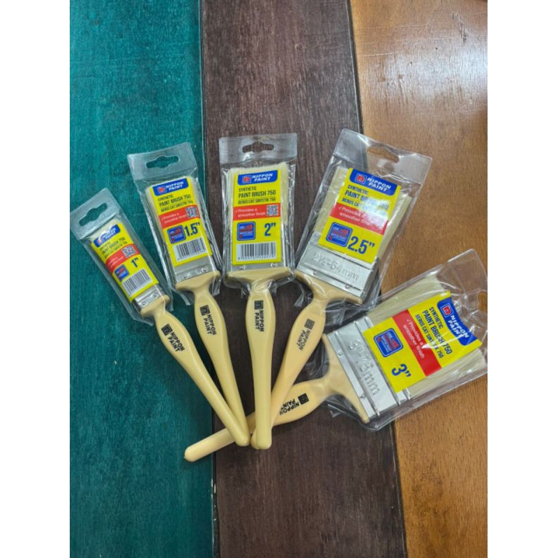Nippon Paint 750 Synthetic Nylon Paint Brush (HALAL) | Shopee Malaysia