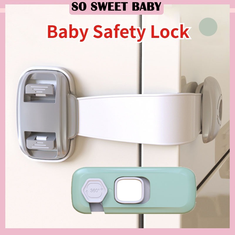 Baby Safety Lock Locker Kids Safety Protector Drawer Cabinet ...