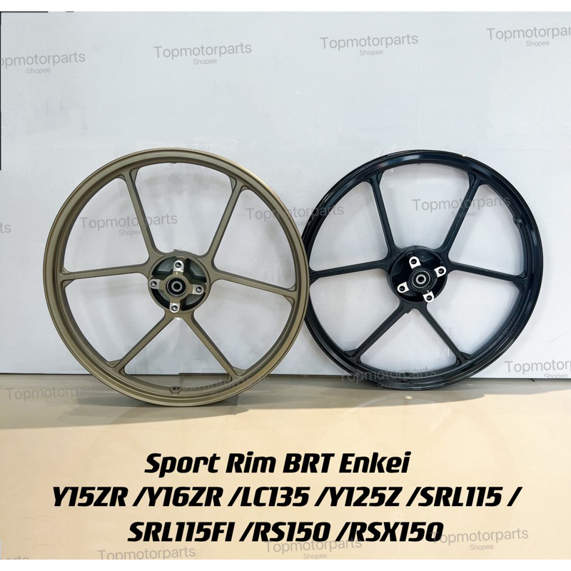 Sport Rim BRT Enkei Y15ZR /Y16ZR /Y125Z /RS150 /LC135 /SRL115 /SRL115FI Enkei | Shopee Malaysia