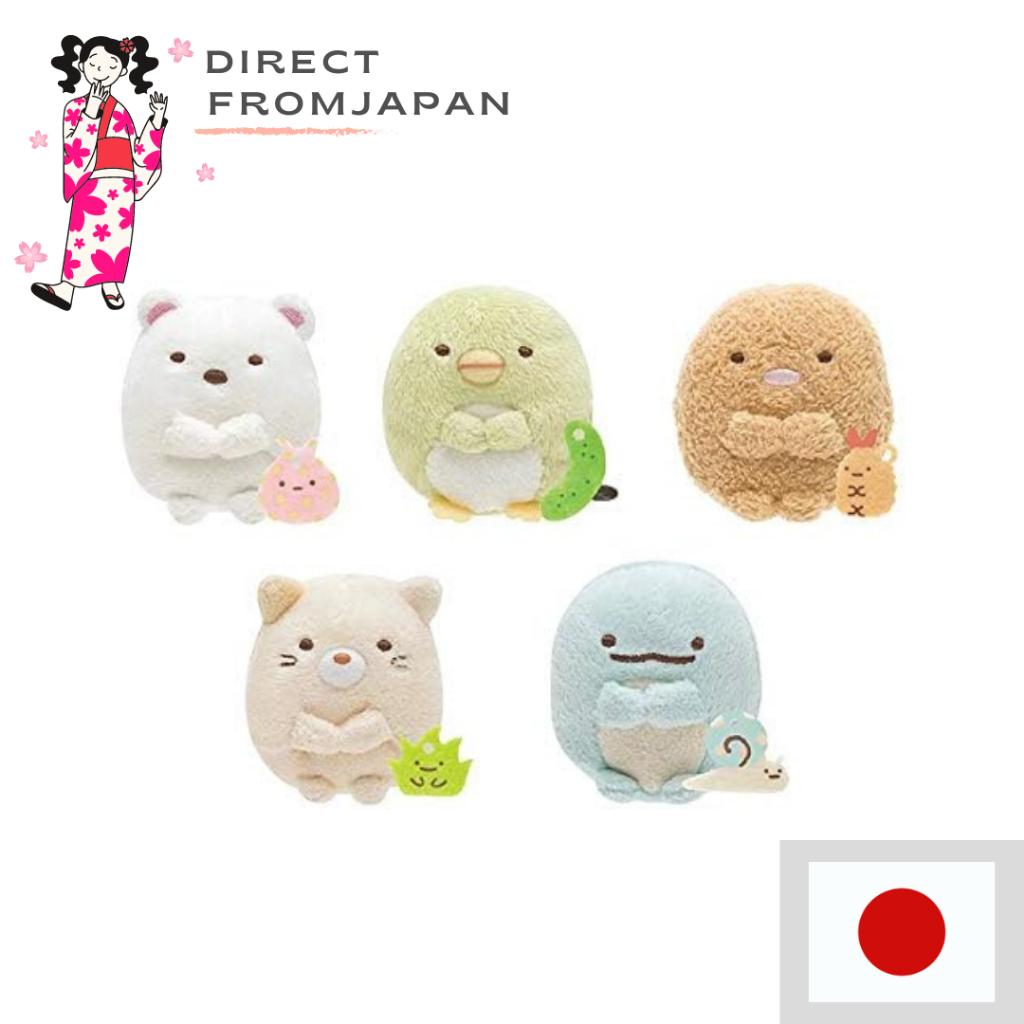 San-X Hand-Plush Toy Sumikko Gurashi 5 Kinds Set [Direct from Japan ...