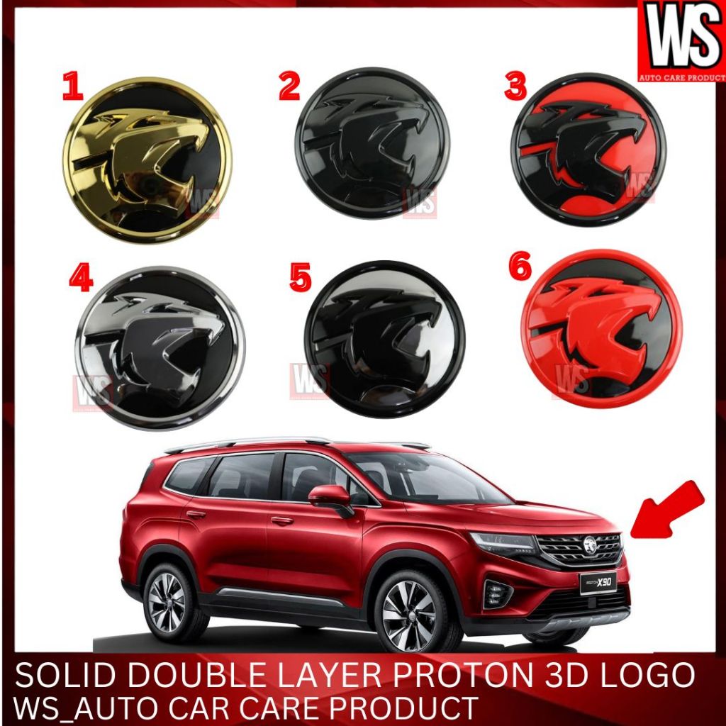 Original Size Proton 3D S70 X50 X70 X90 Persona 2022 Iriz 2022 Saga vvt ...