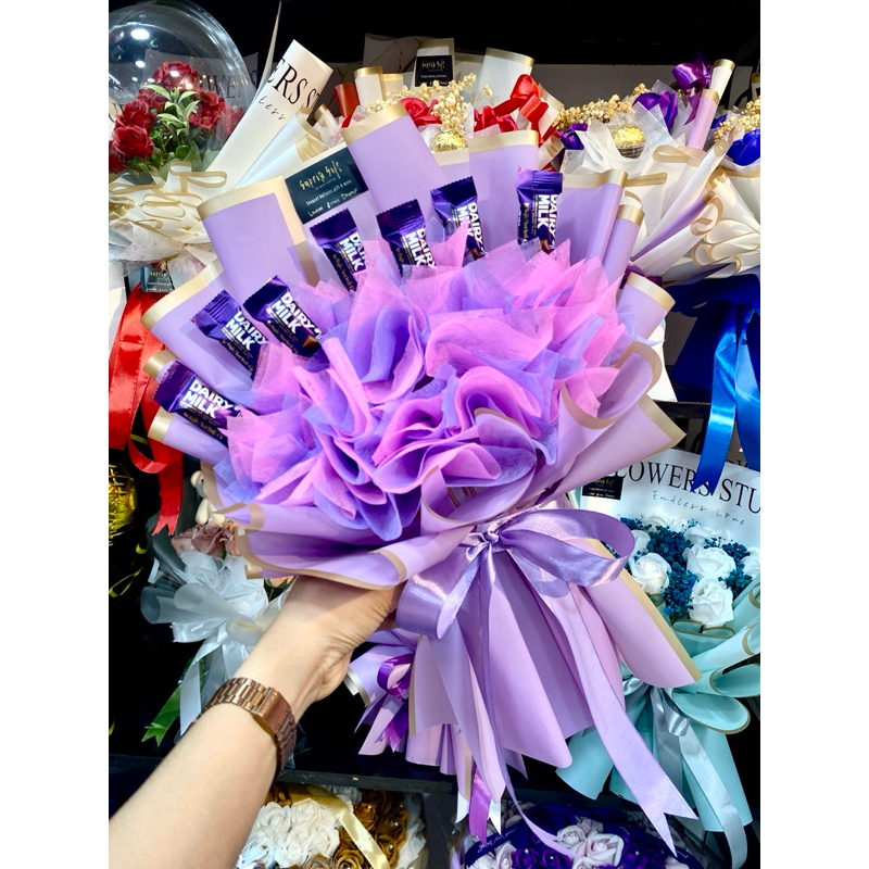 BOUQUET CHOCOLATE BAJET MUR MUR | Shopee Malaysia