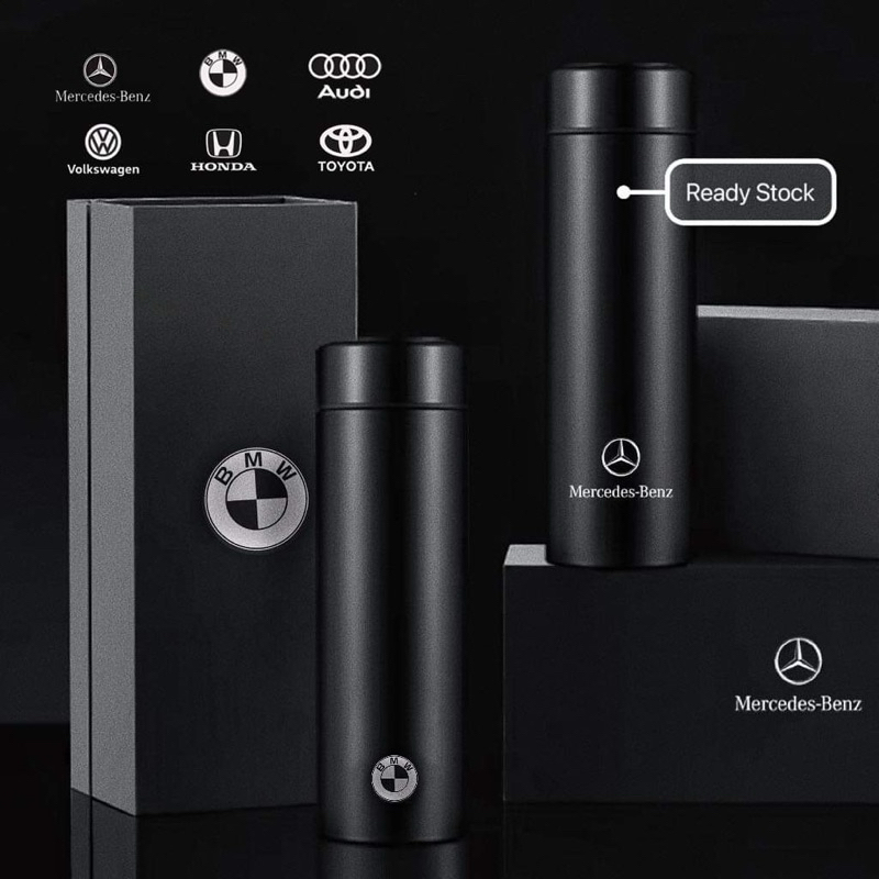 Thermos Flask 500ml Vacuum Tumbler 304 Stainless Steel Water Bottle ...