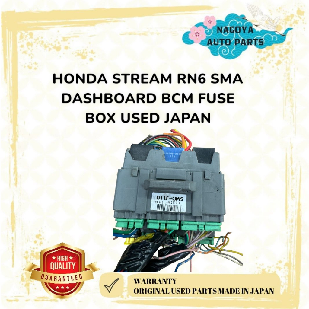 HONDA STREAM RN6 SMA DASHBOARD BCM FUSE BOX USED JAPAN | Shopee Malaysia