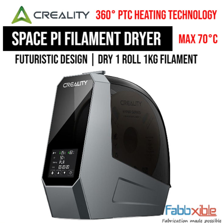 Creality Space Pi Filament Dryer, 360° 110W PTC Hot-Air Heating 3D ...
