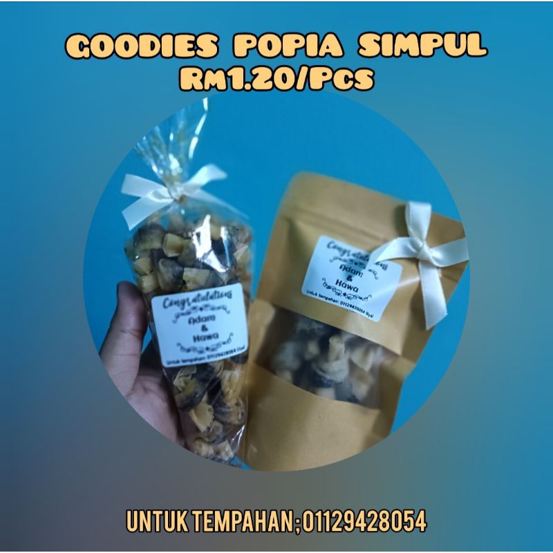 GOODIES POPIA SIMPUL BAJET MAJLIS KAHWIN/HARI JADI/LAIN LAIN MAJLIS ...