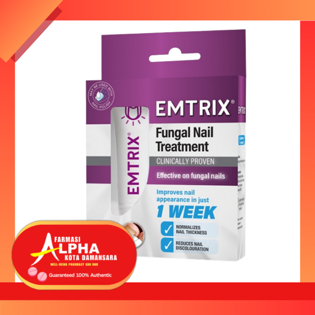 EMTRIX FUNGAL NAIL TREATMENT 10ML | Shopee Malaysia