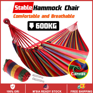 Hammock Double Wide Thick Canvas Portable outdoor Fabric Camping ...