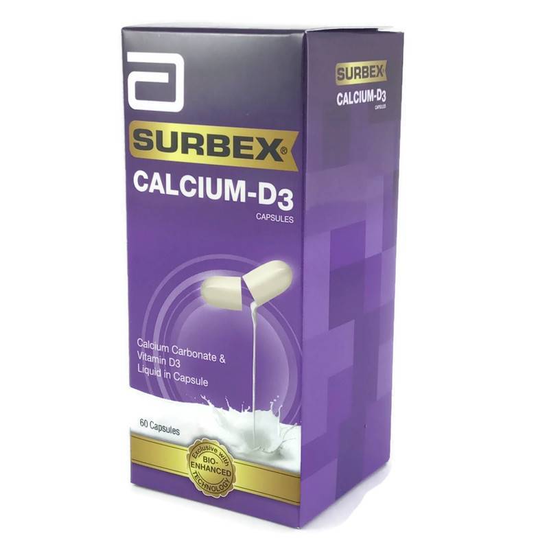 Abbott Surbex Calcium D3 (60's) (Exp: 01/2026) | Shopee Malaysia
