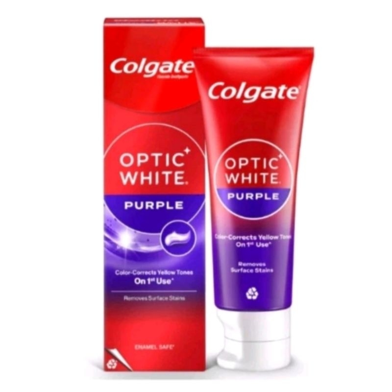 Colgate Optic White 100g Sparkling | Volcanic Mineral | Exfoliating ...
