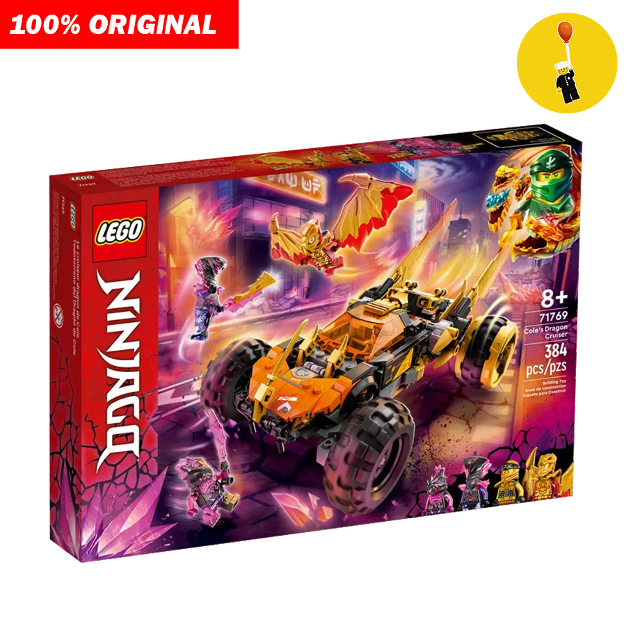 LEGO 71769 NINJAGO Cole’s Dragon Cruiser (Condition as photo show ...
