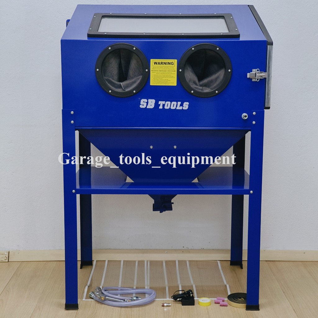 [NEW UPGRADED] SB TOOLS 90L | 220L SandBlast Cabinet | Sand Blaster ...