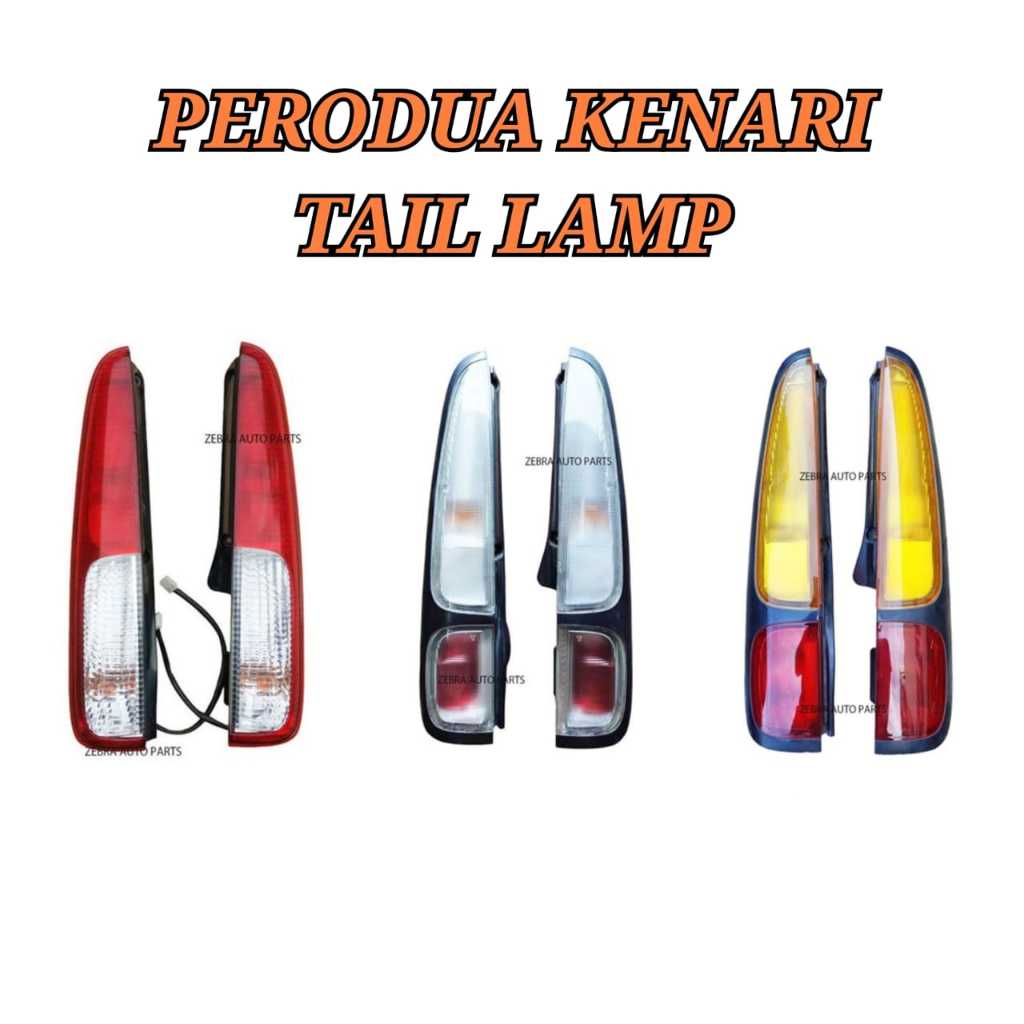 🇯🇵🇯🇵 Tail Lamp / Light / Lampu Belakang Perodua Kenari Tail Lamp ...