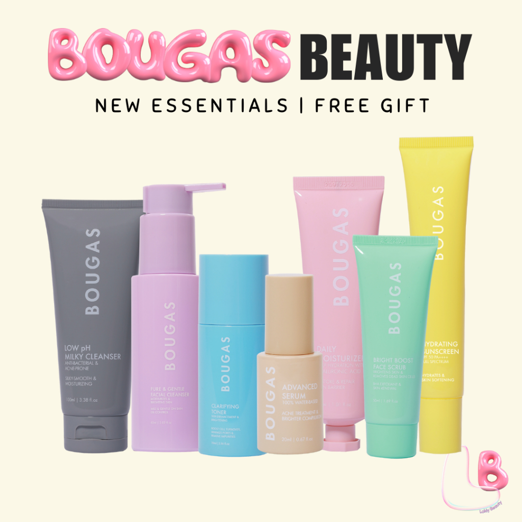 [100% ORI HQ ] BOUGAS BEAUTY ADVANCED SERUM, FACE SCRUB, FACIAL ...