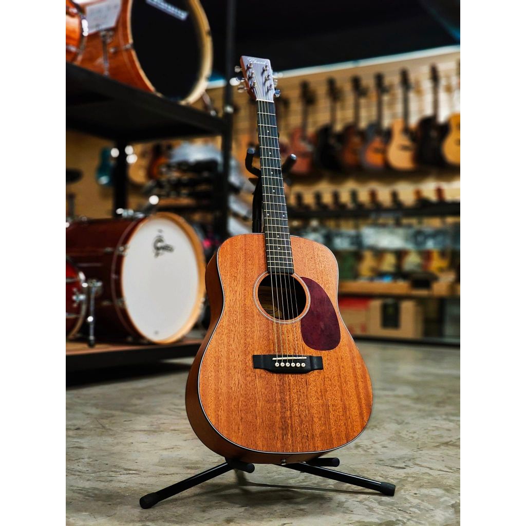 CHARD DJR1 38" ACOUSTIC GUITAR (MAHOGANY NATURAL) | Shopee Malaysia