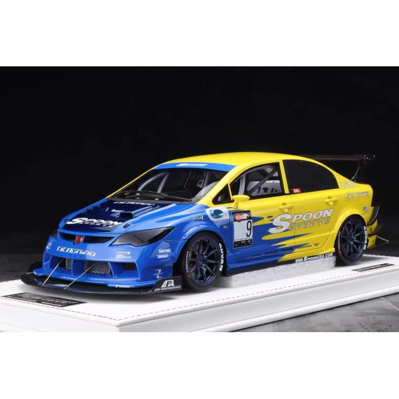 ONE MODEL 1:18 Spoon Sports Honda Civic Type R FD2 Race Car | Shopee ...