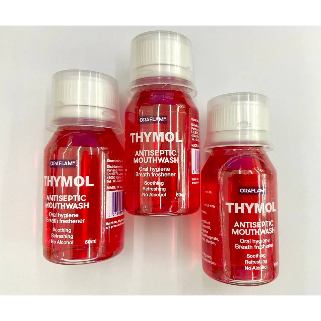 (READY STOCK) THYMOL MOUTHWASH 60ML | Shopee Malaysia