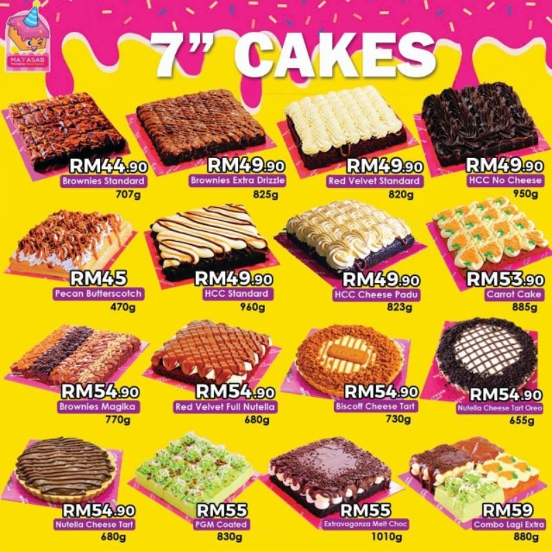 MAMASAB BAKERY KEK PREMIUM HARGA BERPATUTAN ( CHAT SALLER ) | Shopee ...