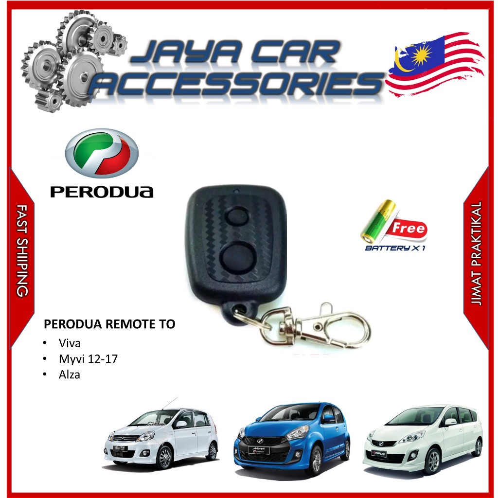 Perodua Alza & New Myvi Lagi Best Icon Viva Elite 2013 Alarm Remote ...