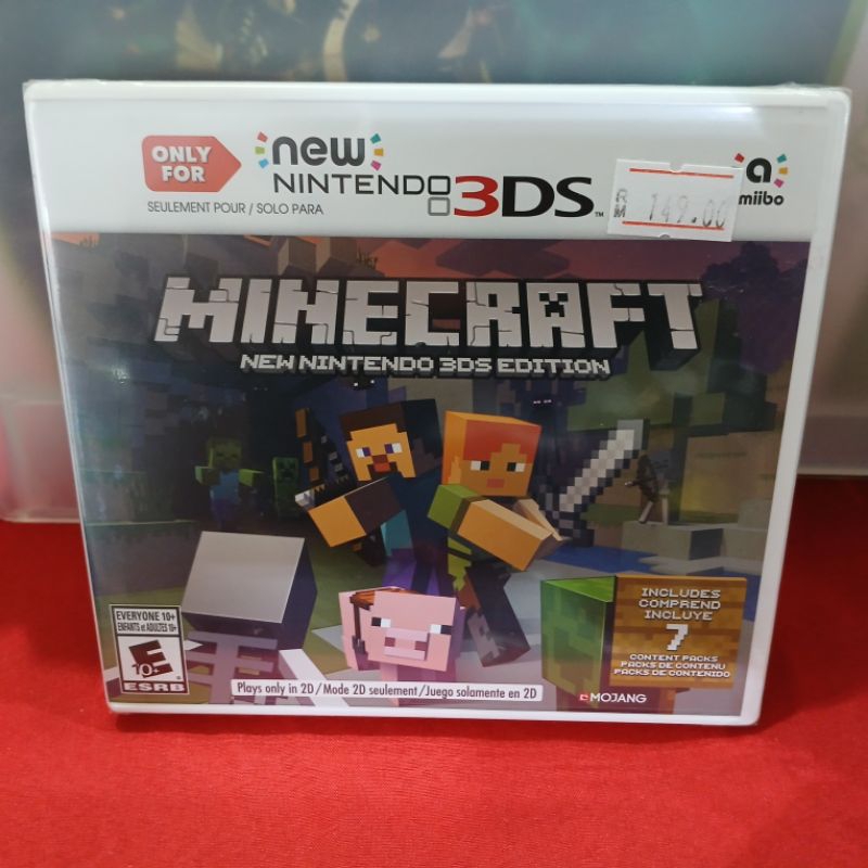 new 3ds Minecraft brand new | Shopee Malaysia
