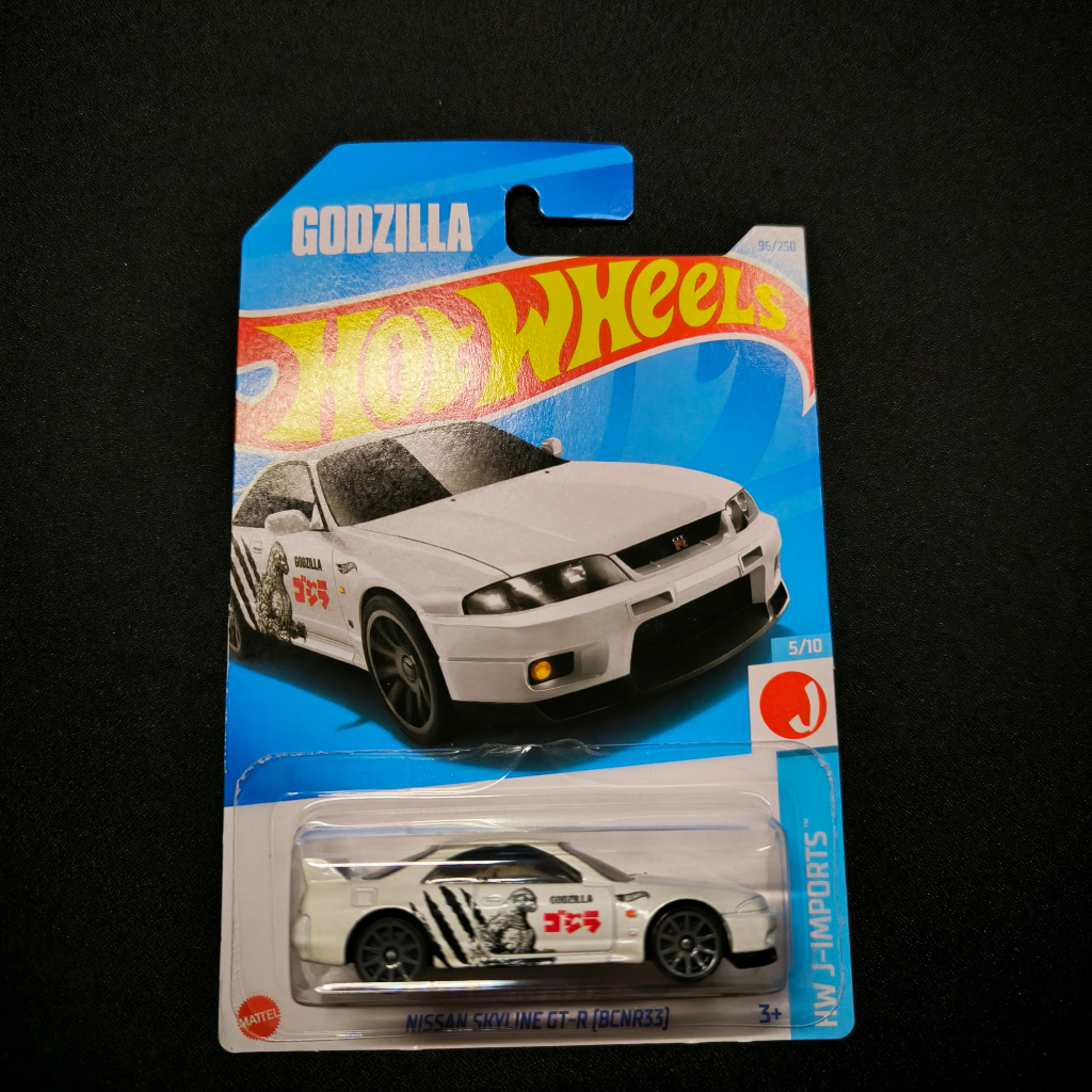 Hot Wheels Mainline | Nissan GTR R33 GODZILLA | Shopee Malaysia