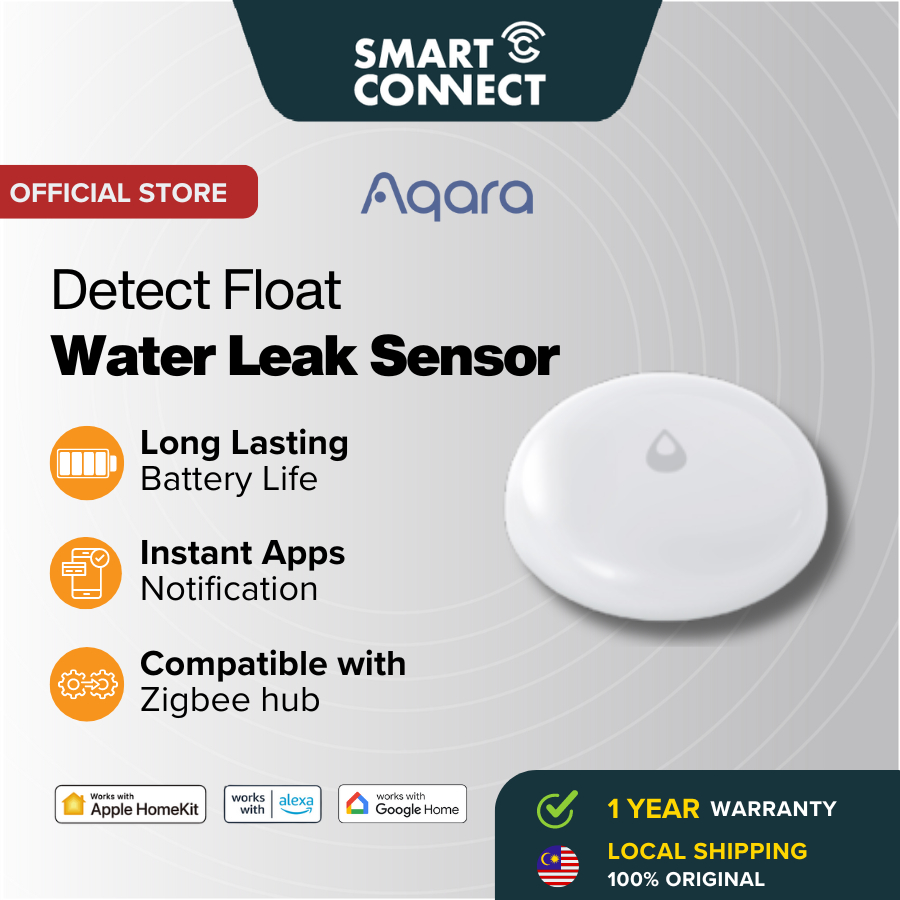 Aqara Water Leak Sensor T1 Detector Alarm System Smart Home Automation ...