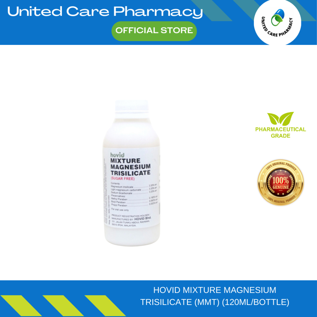 HOVID MIXTURE MAGNESIUM TRISILICATE SF MMT (120ML/BTL) | Shopee Malaysia