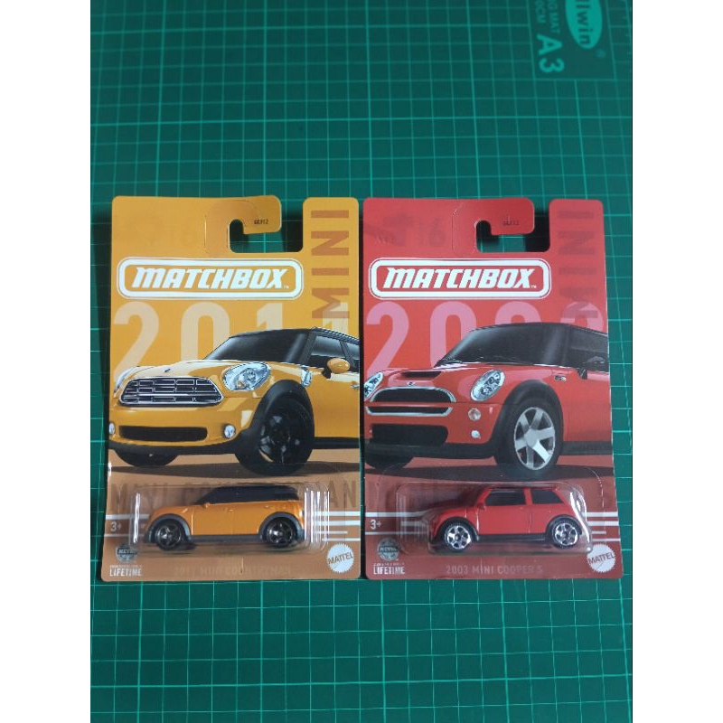 mini matchbox countryman Cooper s matchbox mattel diecast 1/64 1:64 ...