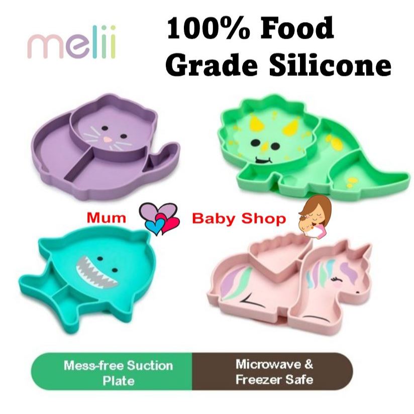 Melii Baby Silicone Suction Plate 6m+ (1pc) | Shopee Malaysia