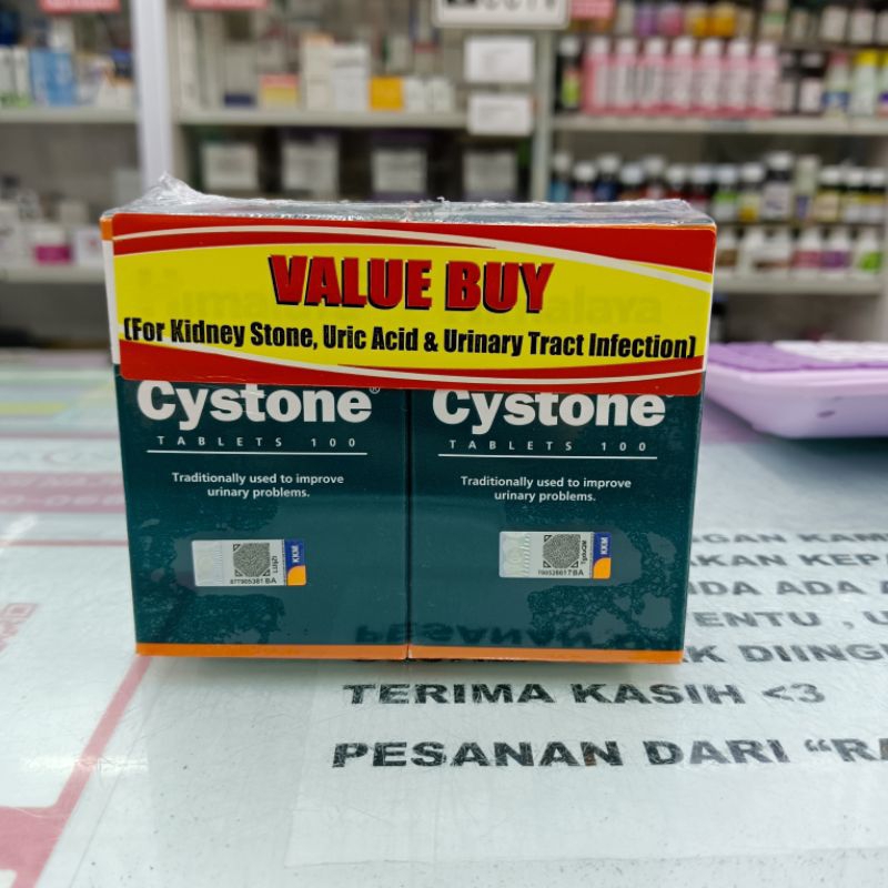 Himalaya Cystone 2x100s/1x100s (Untuk Batu Karang,Urik Asid,UTI) Lulus ...