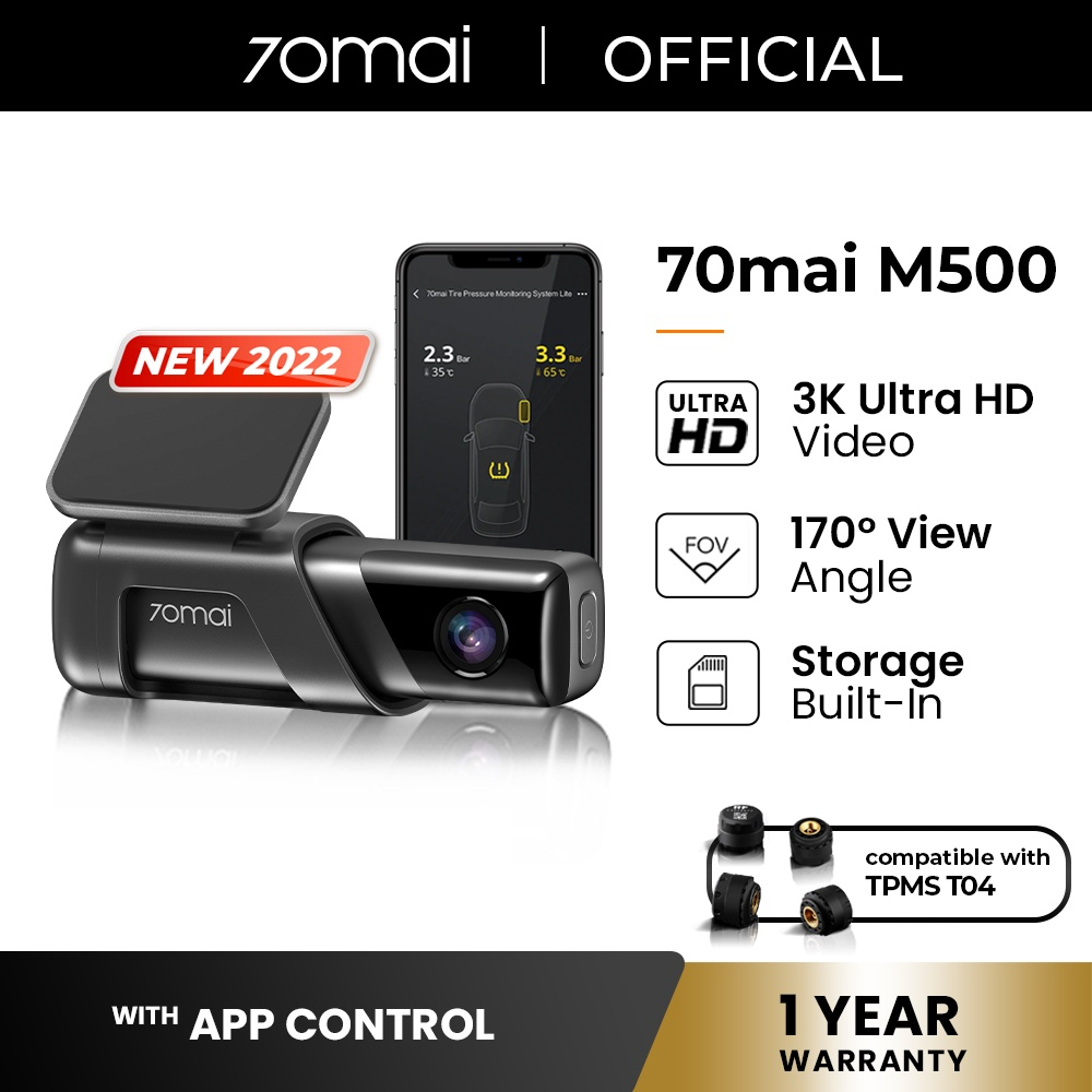 Myycar x 70mai M500 Car Recorder 1944P Night Vision Dashcam with ADAS ...