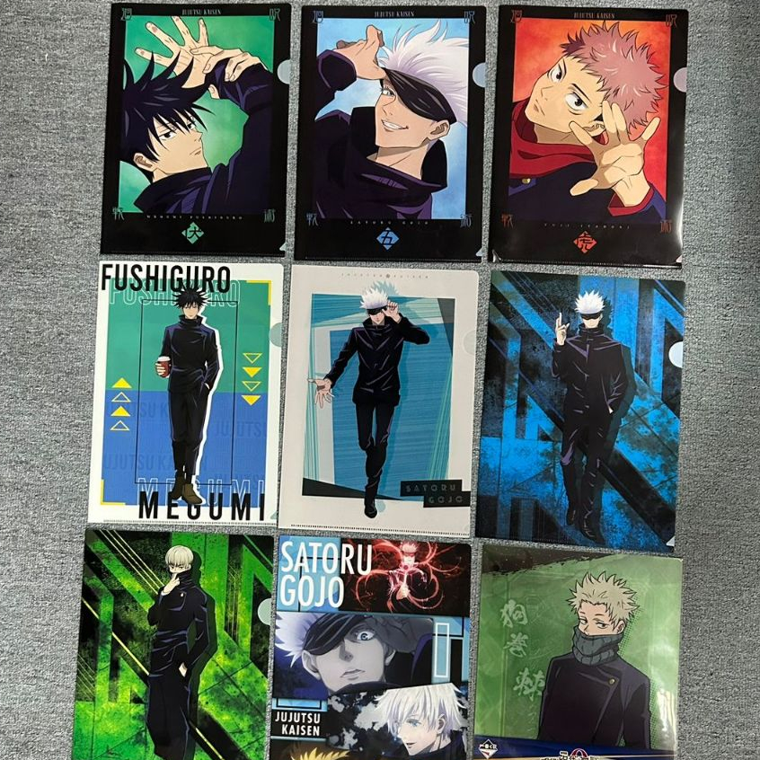 [BANDAI/LAWSON] Jujutsu Kaisen A4 File/Folder 咒術迴戰A4文件夹 | Shopee Malaysia