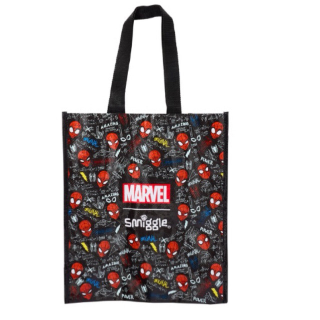 SMIGGLE Marvel Spiderman Re-usable Shopping Bag | Shopee Malaysia