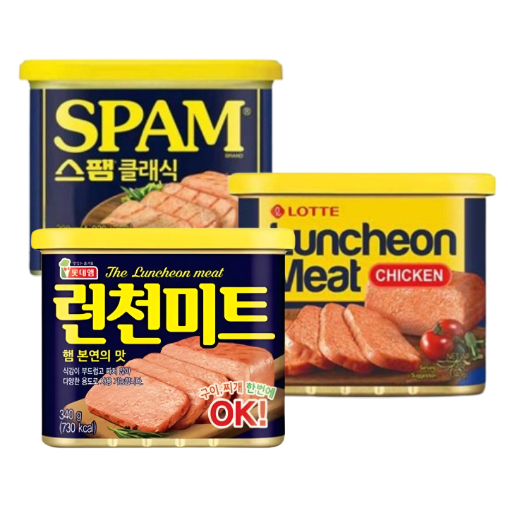 Korea Luncheon Meat Lotte Spam Richam Hansung 340g 韩国午餐肉 | Shopee Malaysia