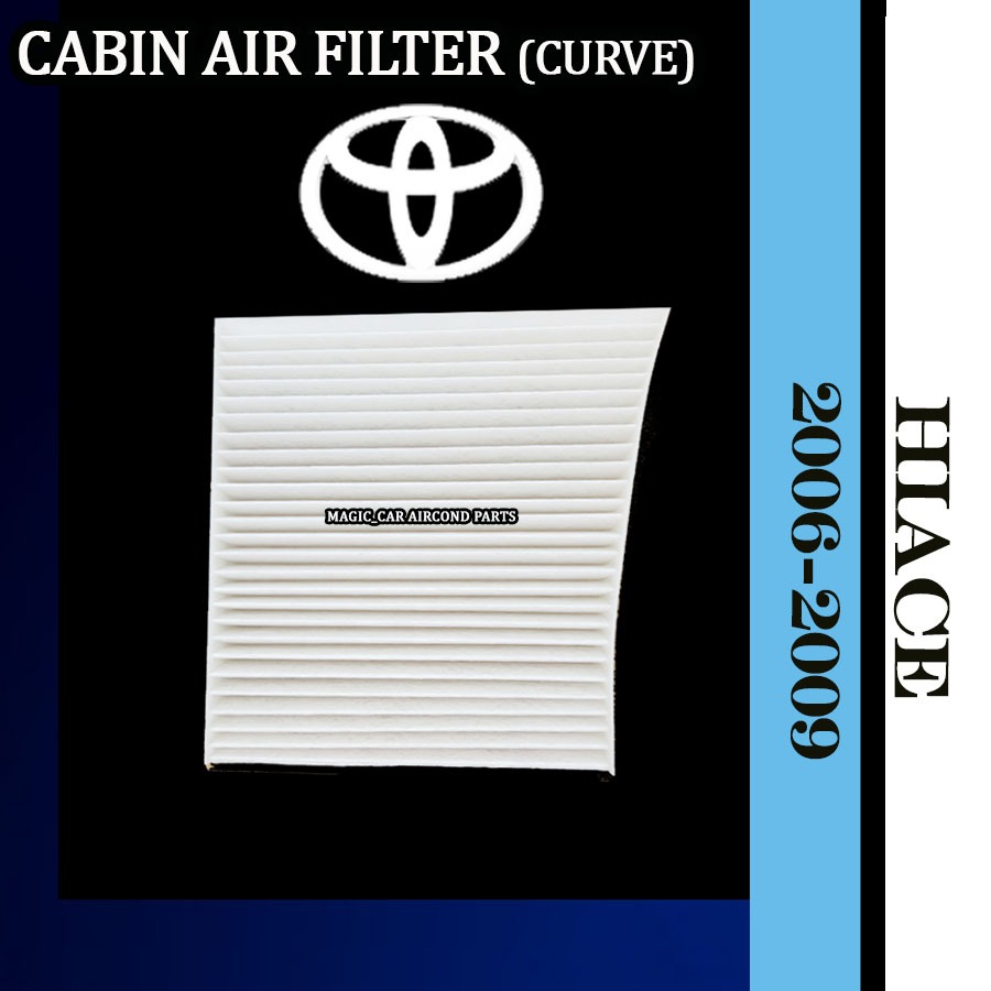 TOYOTA HIACE KDH200 2006-2009 YEAR CURVE NEW CABIN/ BLOWER AIR FILTER ...